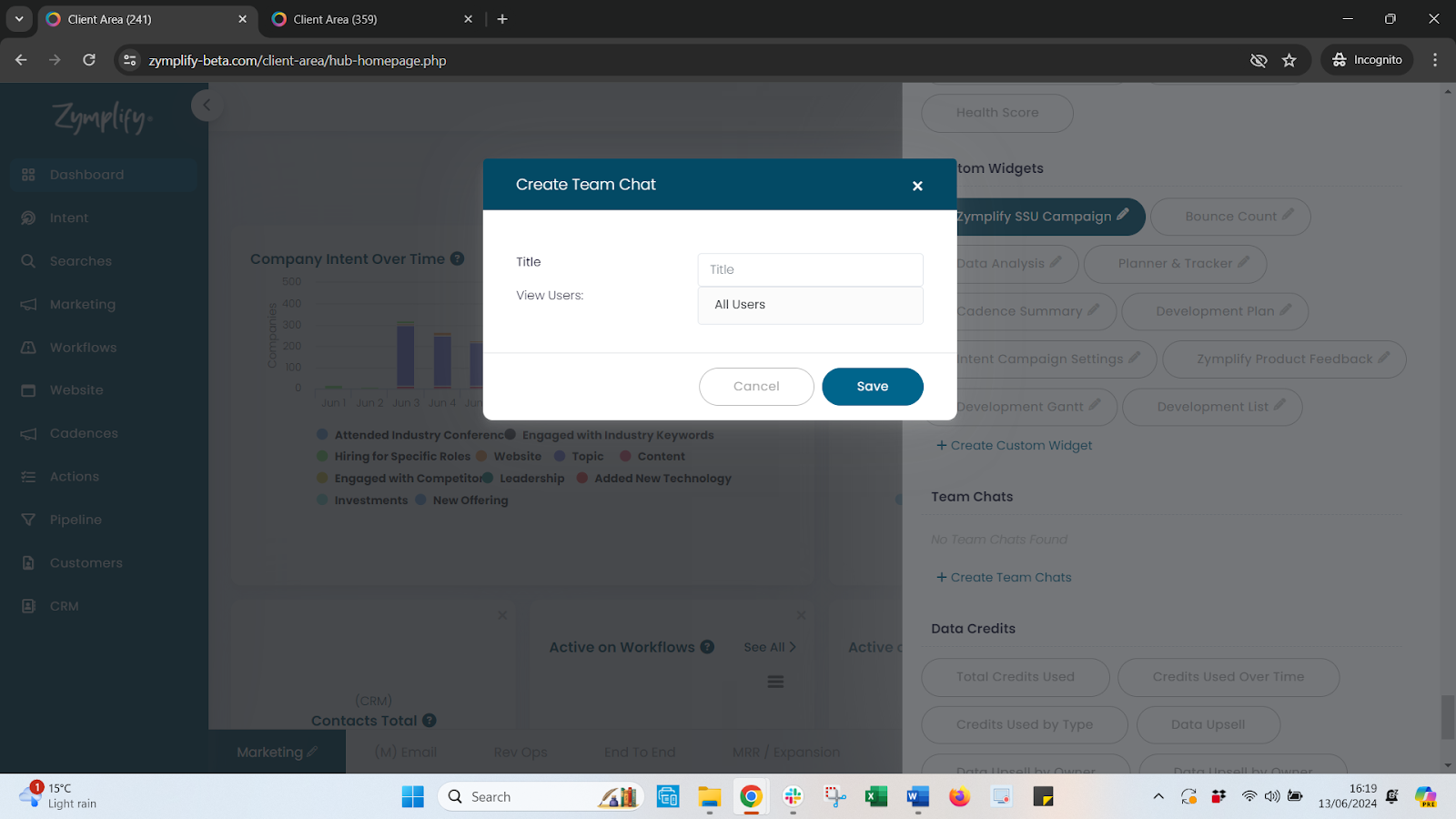 How to Manage Your Dashboard – Zymplify